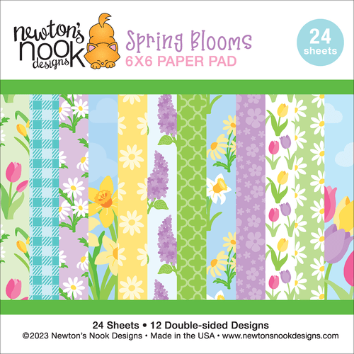 Spring Blooms Paper Pad - Newton's Nook Designs
