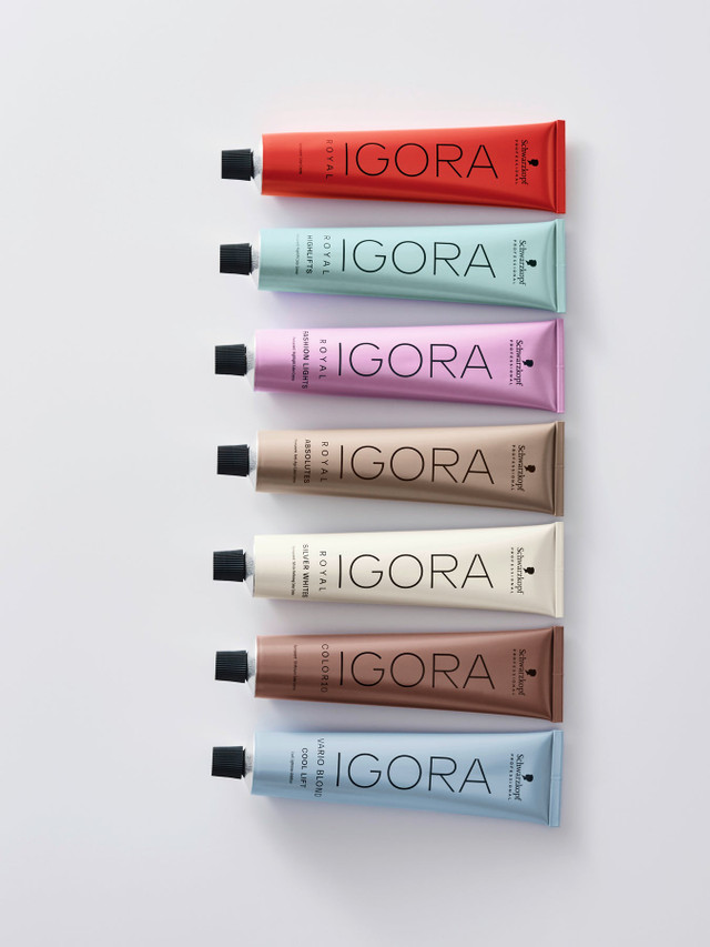 Schwarzkopf Igora Royal Permanent Color 60ml x 45 Tubes - Belleza