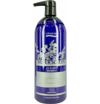 Natural Look Silver Screen Shampoo 1 Litre - Restore Brilliance to Your ...