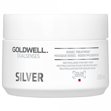 Goldwell Dualsenses Silver 60Sec Treatment Masque 200ml – Instant ...