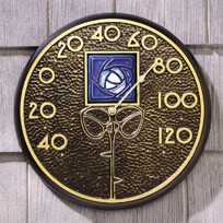 Blue Dard Hunter Rose Thermometer - Uncommon USA