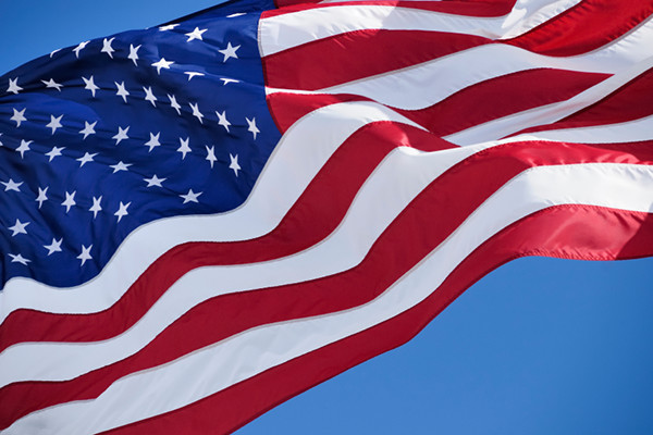 Nylon American Flag 20x30 - Uncommon USA
