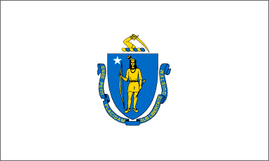 Massachusetts State Flag 3x5 Poly-Max - Uncommon USA