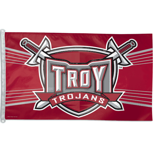 Troy University Flag 3x5 - Uncommon USA