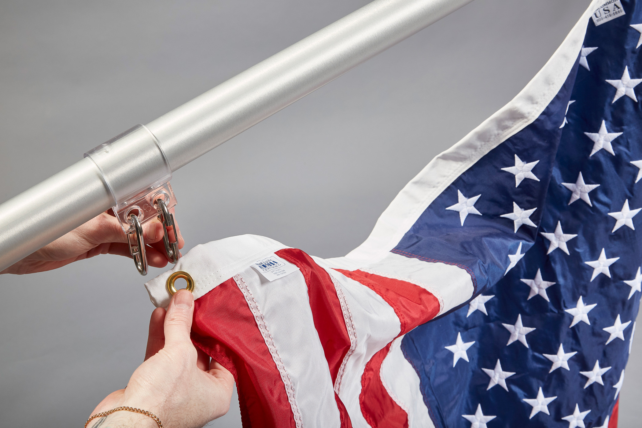 The Original Telescoping Flagpole 25 Foot