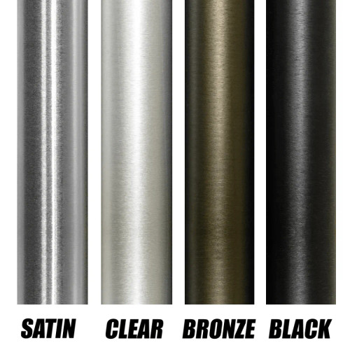 80' Aluminum Commercial Flagpole - External Halyard