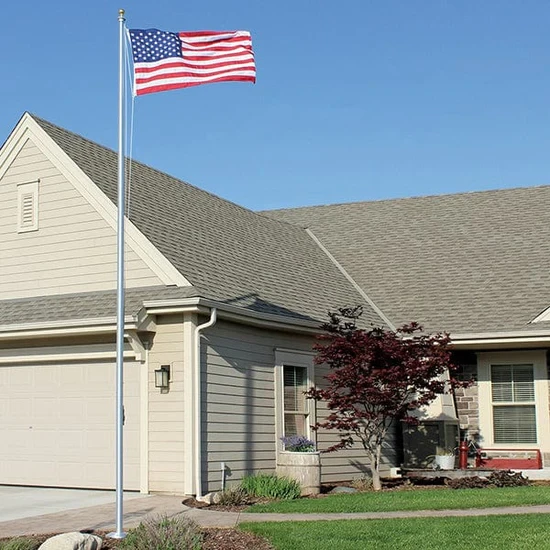 Flagpoles - Residential Sectional Poles(Non-Telescoping) - Uncommon USA