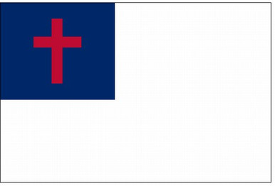 Christian Flag 5x8 - Uncommon USA