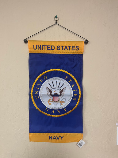 U.S. Navy Hanging Banner 12.5x24