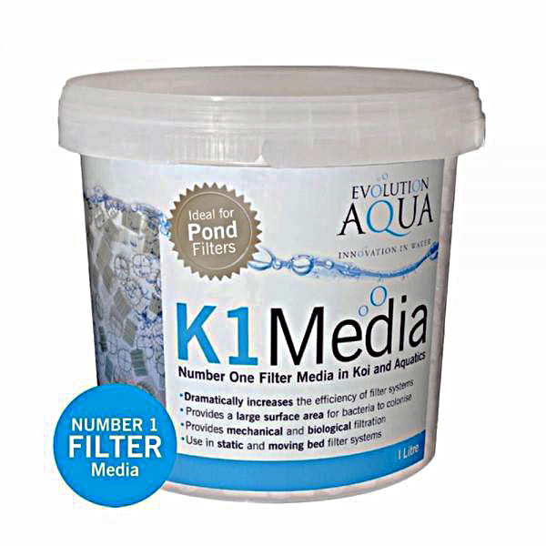 Kaldness K1 Filter Media - 1 l, K1 filter media koi,K1 micro bio media ...