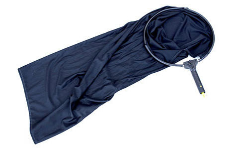 Sock net, fish net, fingerling fishnet, aquaponics, aquaculture