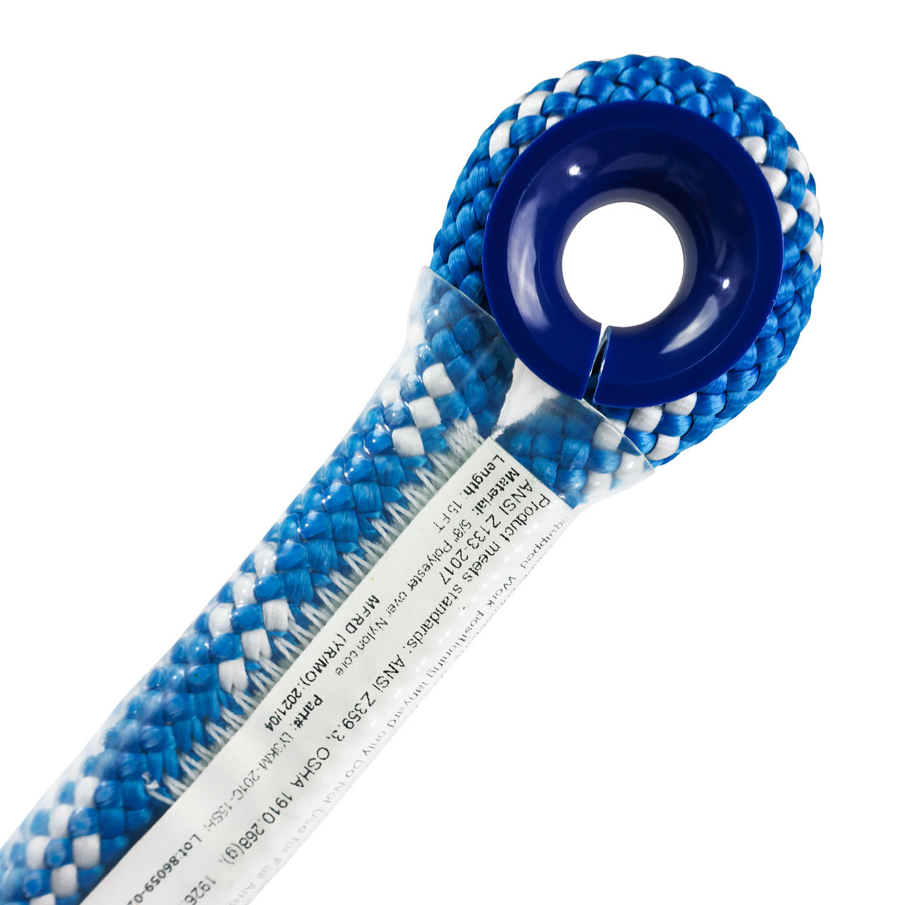 Arborist WP Positioning Lanyard w/ Steel Fixed-Eye Hook - Assemblies ...