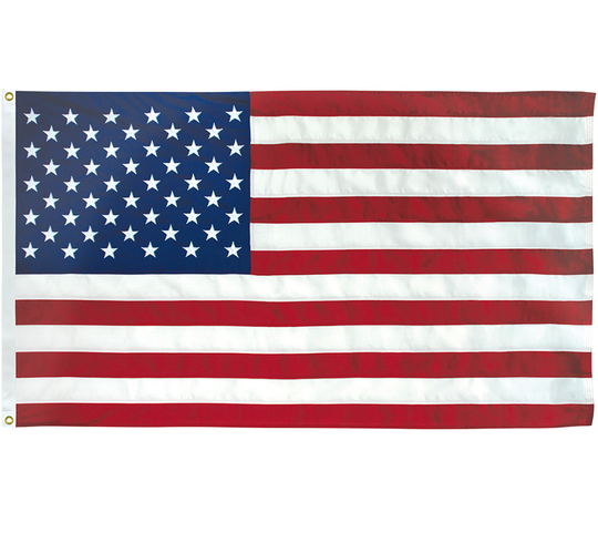 Poly Flags with Header and Grommets - The Collins Group