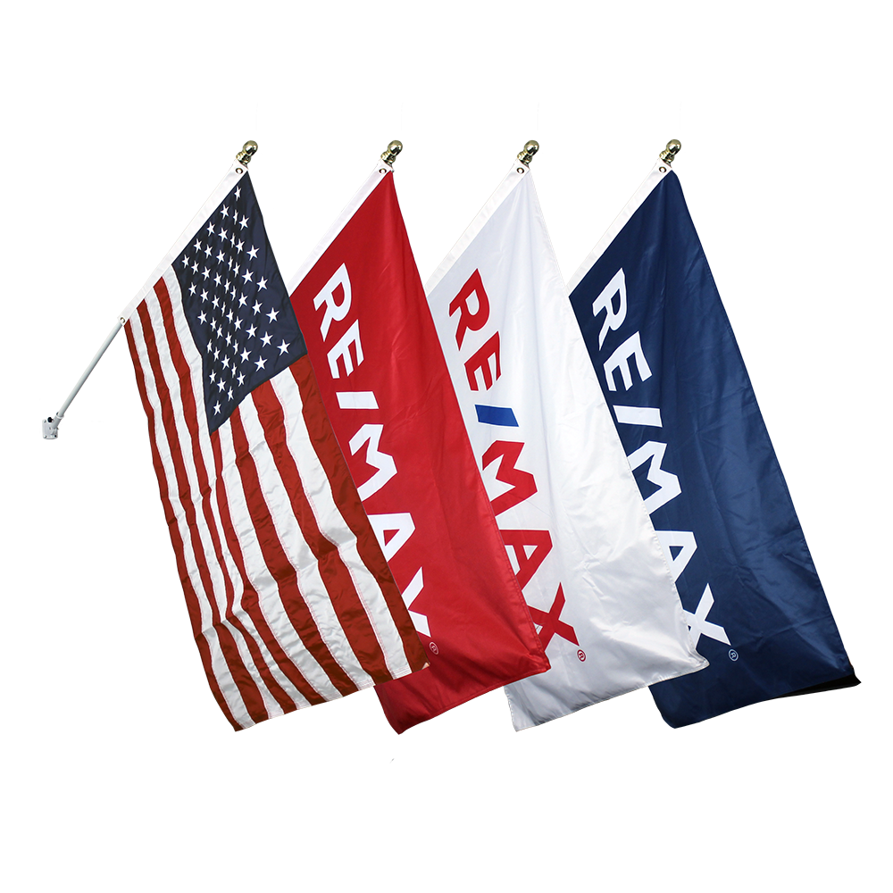 6' Porch Flagpole (Pole Only) - Collins Flags | Proudly American Made