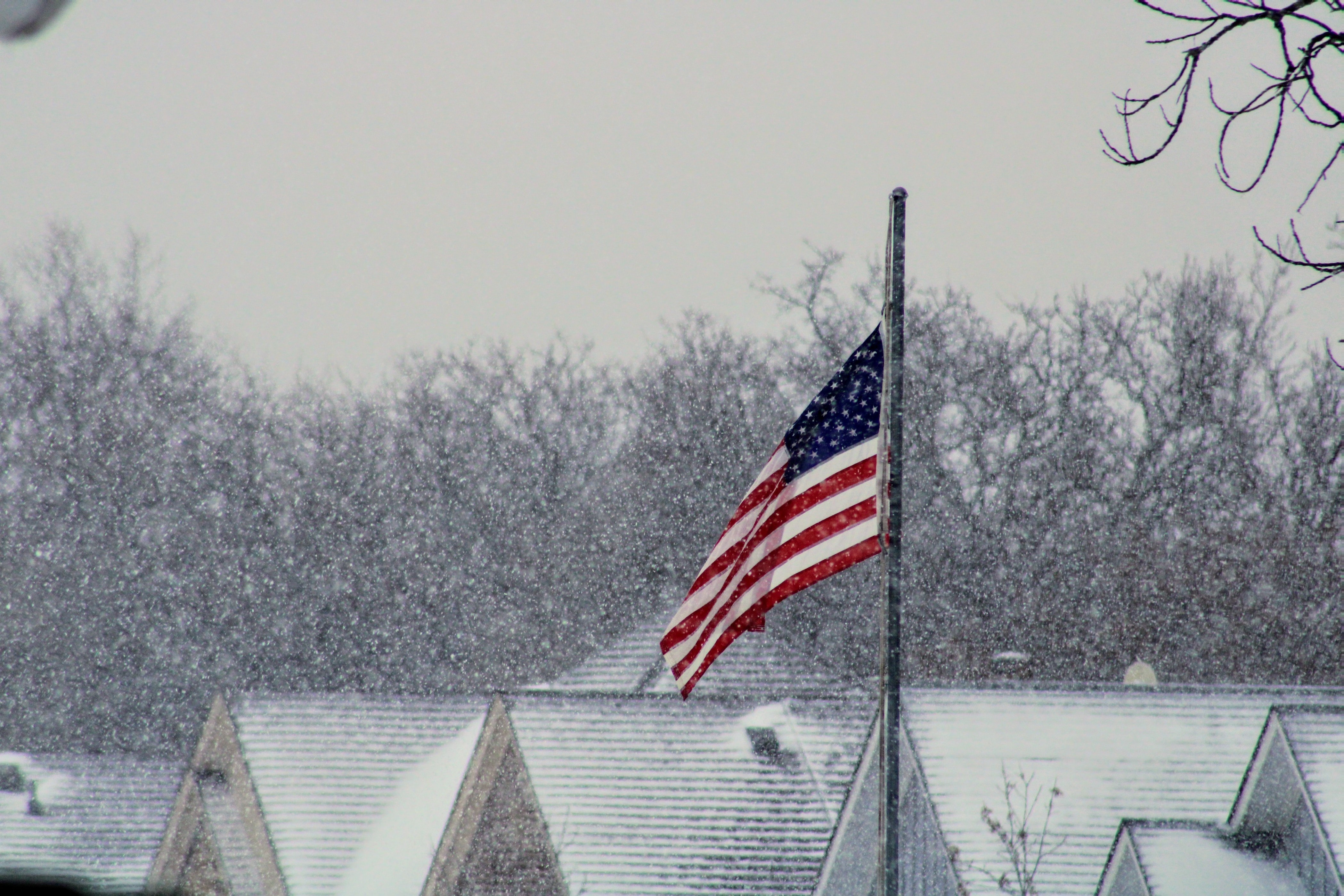 Flagpole and Flag Care Tips for Winter Weather - Collins Flags ...