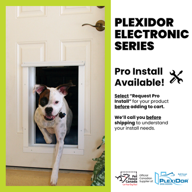 Plexidor Electronic Dog Door
