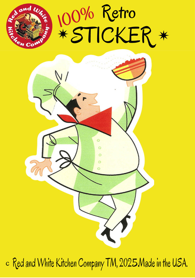Dancing Chef Sticker