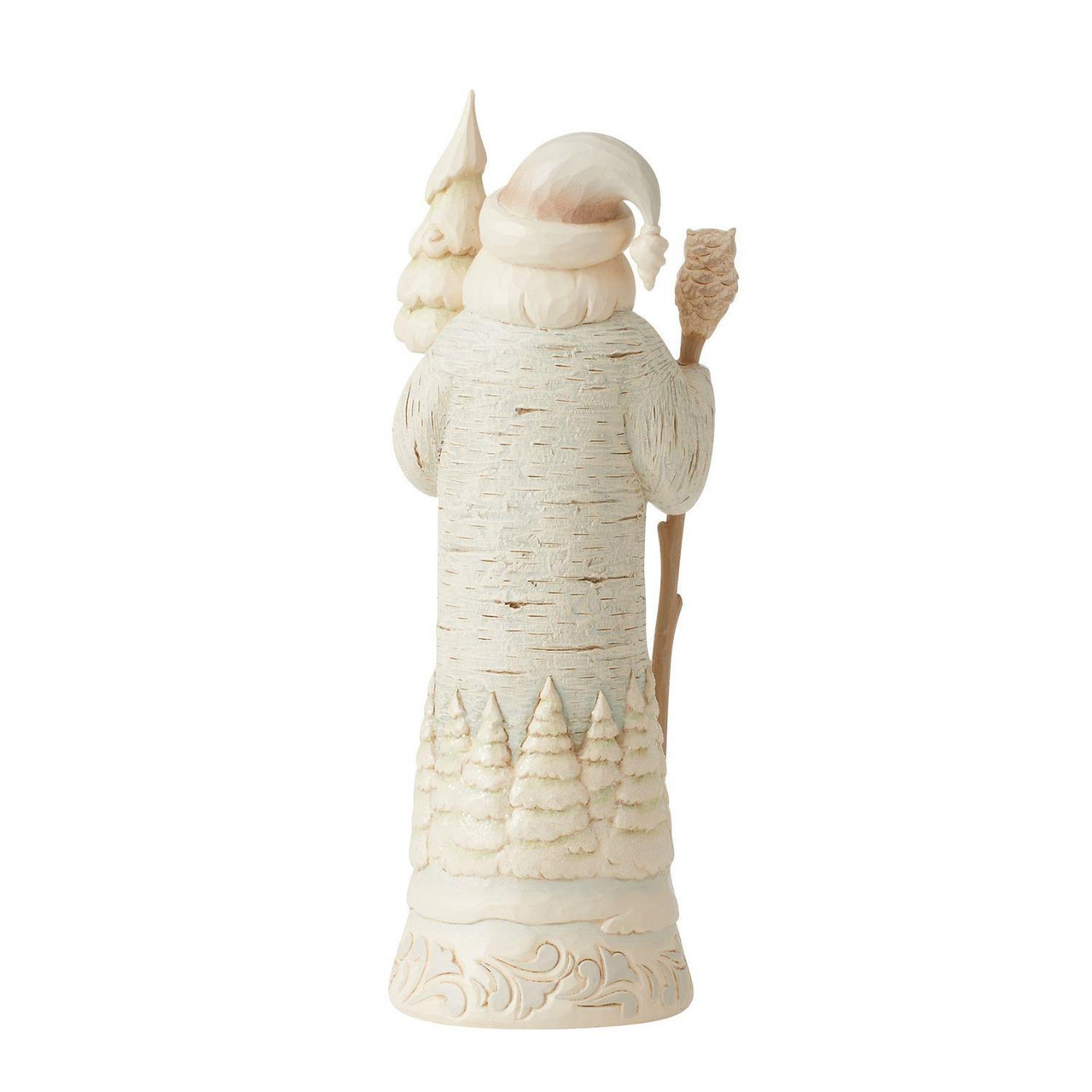 Santa Woodland with Tree - Jim Shore - 20cm - Deck The Halls
