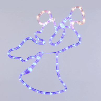 LED Angel Rope Light Silhouette - Deck The Halls