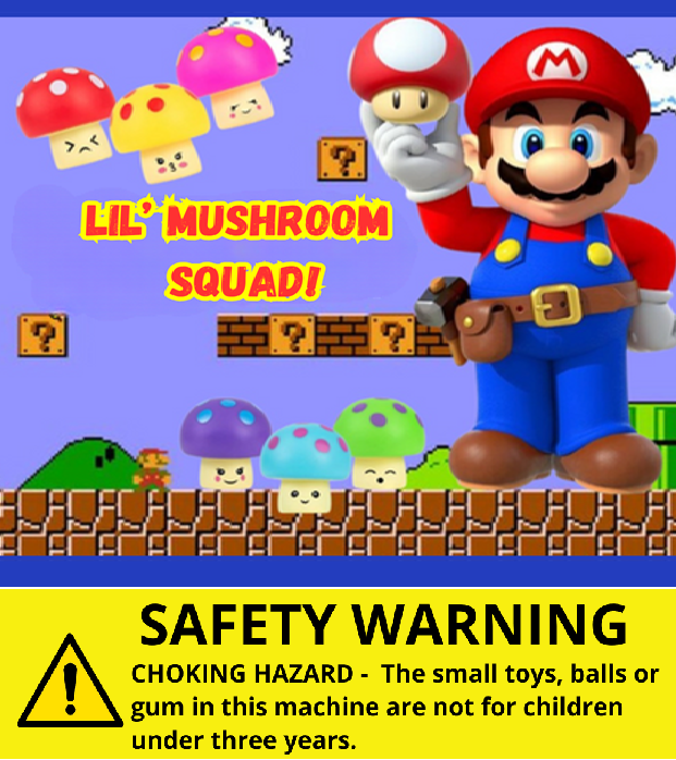 Lil Mushroom Squad - Header Card Only - Treasure Tower Rewards Canada Ltd.