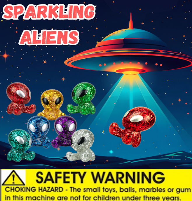 Sparkling Aliens - Header Card - Treasure Tower Rewards Canada Ltd.