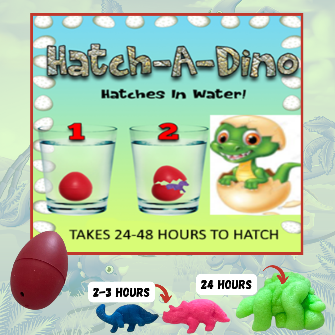 Hatch-A-Dino Grow - 250/Pkg - Treasure Tower Rewards Canada Ltd.