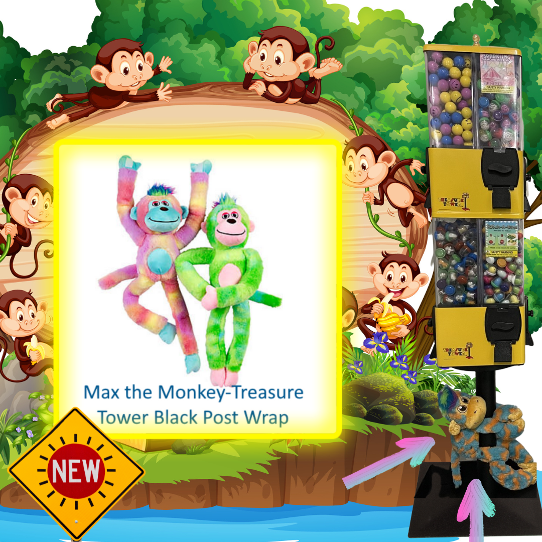 Max the Monkey - The perfect finishing touch to your Treasure Tower ...