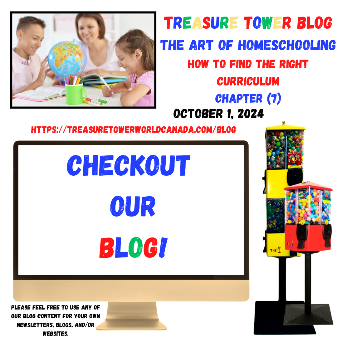 HOW TO FIND THE RIGHT CURRICULUM -Chapter 7 - Treasure Tower Rewards ...