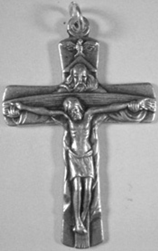 Rosary Parts - Crucifix - Base Metal - Rosary Parts
