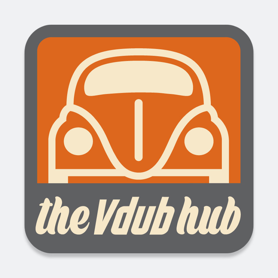 The Vdub Hub Classic Sticker - The Vdub Hub
