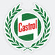 Castrol Oil Wreath Style Waterslide Transfer Decal 1958-1968, and 1968-2002