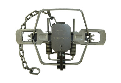 Bridger #3 Coil Spring Foot Trap - 4 Coiled - Offset Jaws