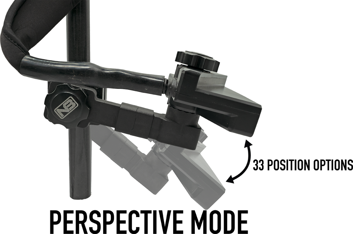 Dual Mount(Forward & Perspective) for Garmin Livescope LVS34 Plus