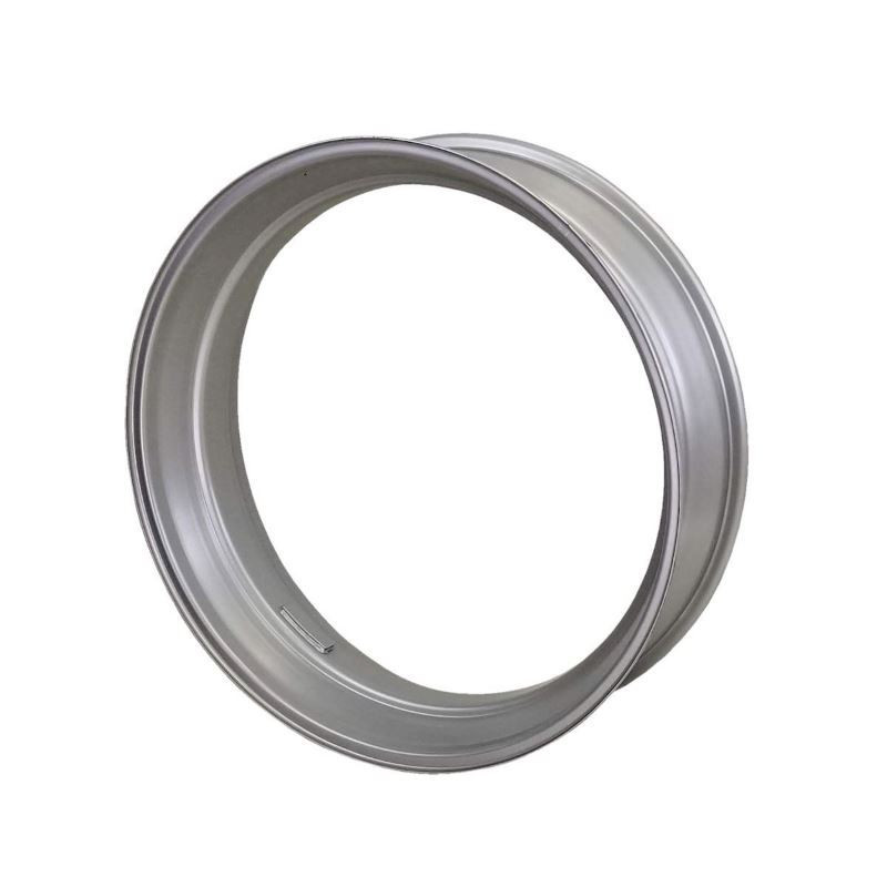 10x38 Deep Well Rim w/Drive Lug - Silver Mist - Ag Wheel Express