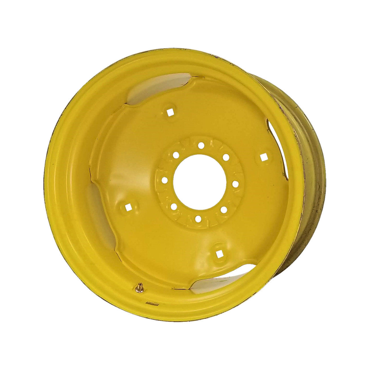 15x24 8 Hole Ag John Deere Compact Tractor Wheel - JD Yellow - Ag Wheel ...