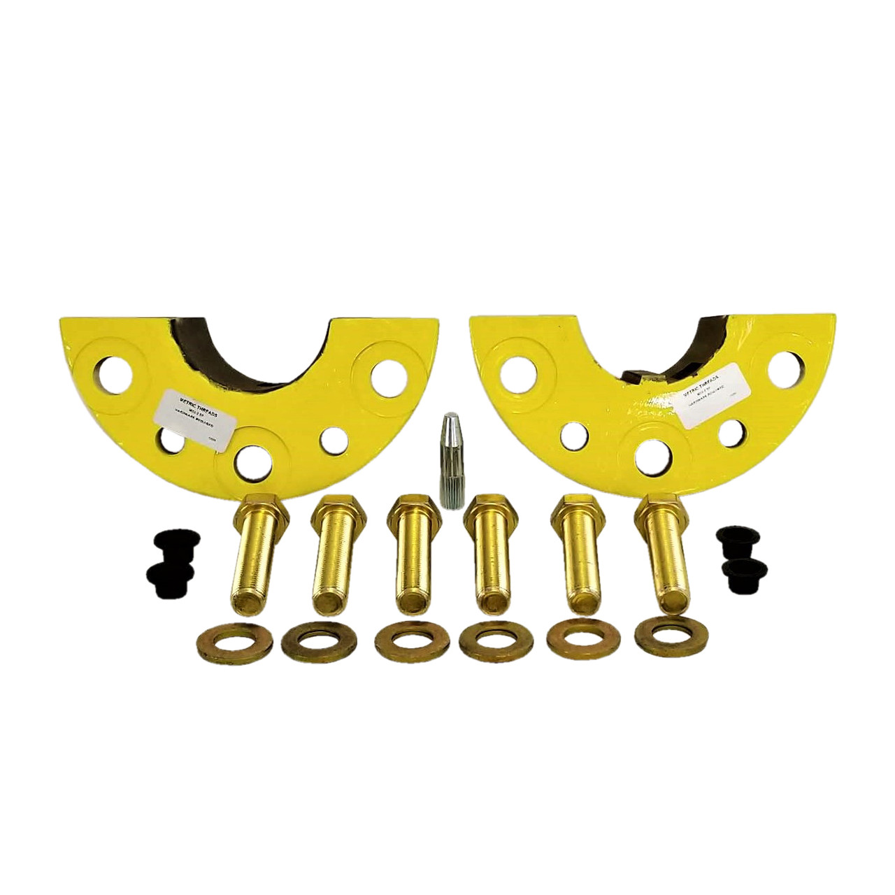 Box of Hub Inserts & HDW for 100MM(3.937") JD Axle - JD Yellow - Ag ...
