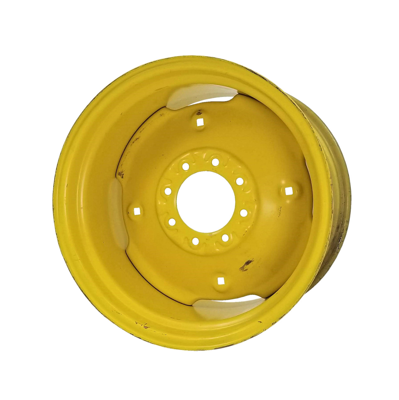 15x24 8 Hole Ag John Deere Compact Tractor Wheel - JD Yellow - Ag Wheel ...