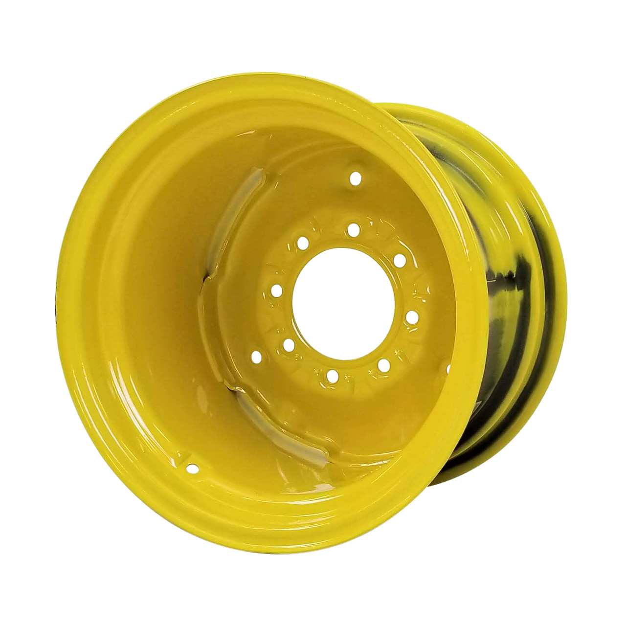14x20 8 Hole John Deere Compact Tractor Wheel - JD Yellow - Ag Wheel ...