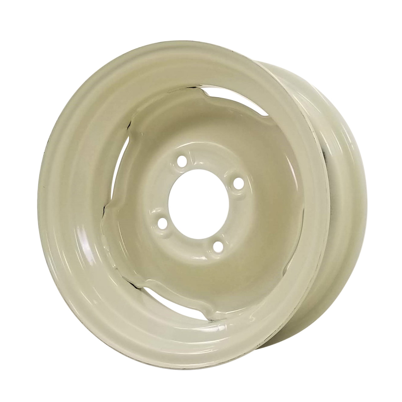 5x15 4 Hole Implement Wheel 2-5/8" Backside - Off White - Ag Wheel Express