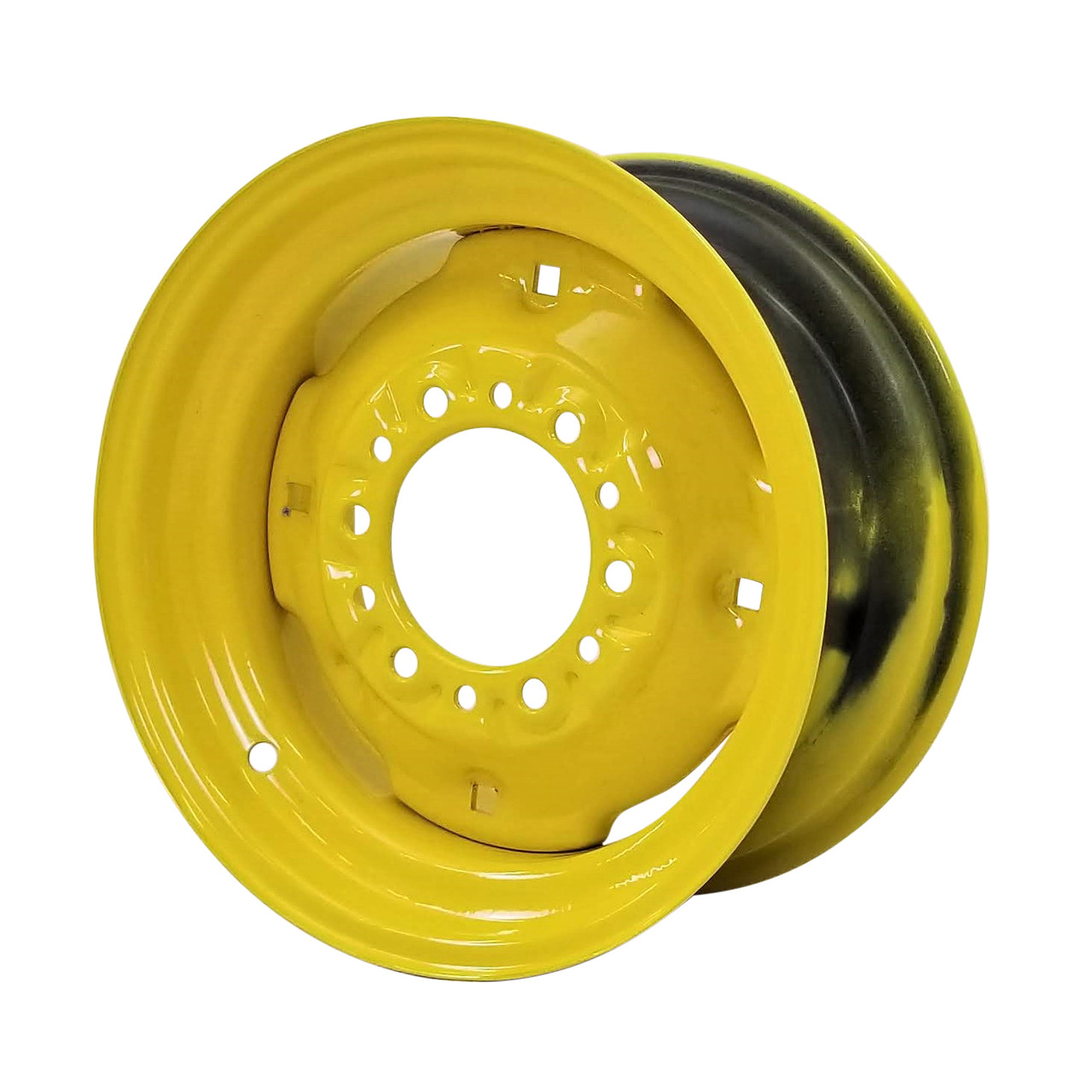 7x15 6H JD Compact Tractor Wheel-JD Yellow - Ag Wheel Express