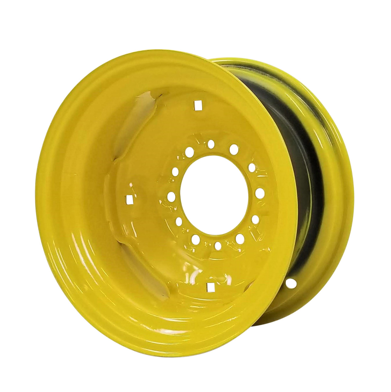 7x15 6H JD Compact Tractor Wheel-JD Yellow - Ag Wheel Express
