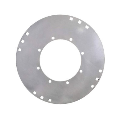 8 Hole 13" Bolt Circle - 28/30 Waffle Center Disc - Silver Mist - Ag ...