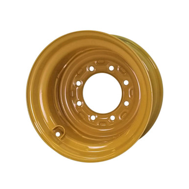 8.25x16.5 8 Hole Skid Steer Wheel 1-1/2" Backside w/Valve Guard -Cat ...