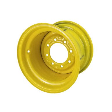 11x16.1 8 Hole Implement Wheel 4-7/8" Backside - JD Yellow - Ag Wheel ...