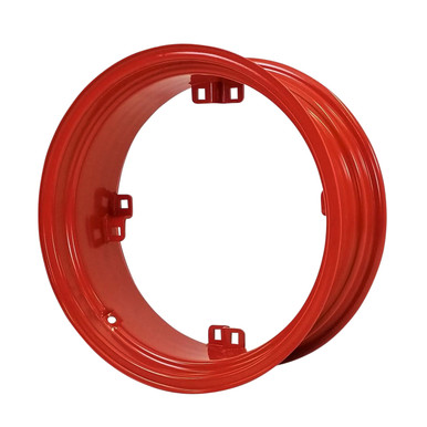 9x24 4 "Z" Clamp Rim - Orange - Ag Wheel Express