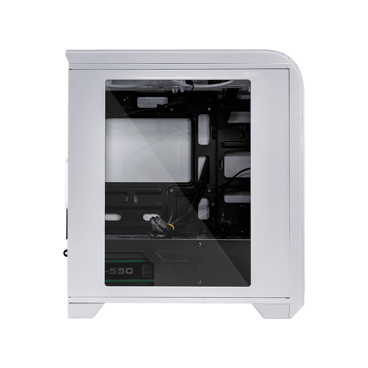 Periphio Portal Mid-Tower Gaming Case | Micro ATX | 650W Power Supply ...