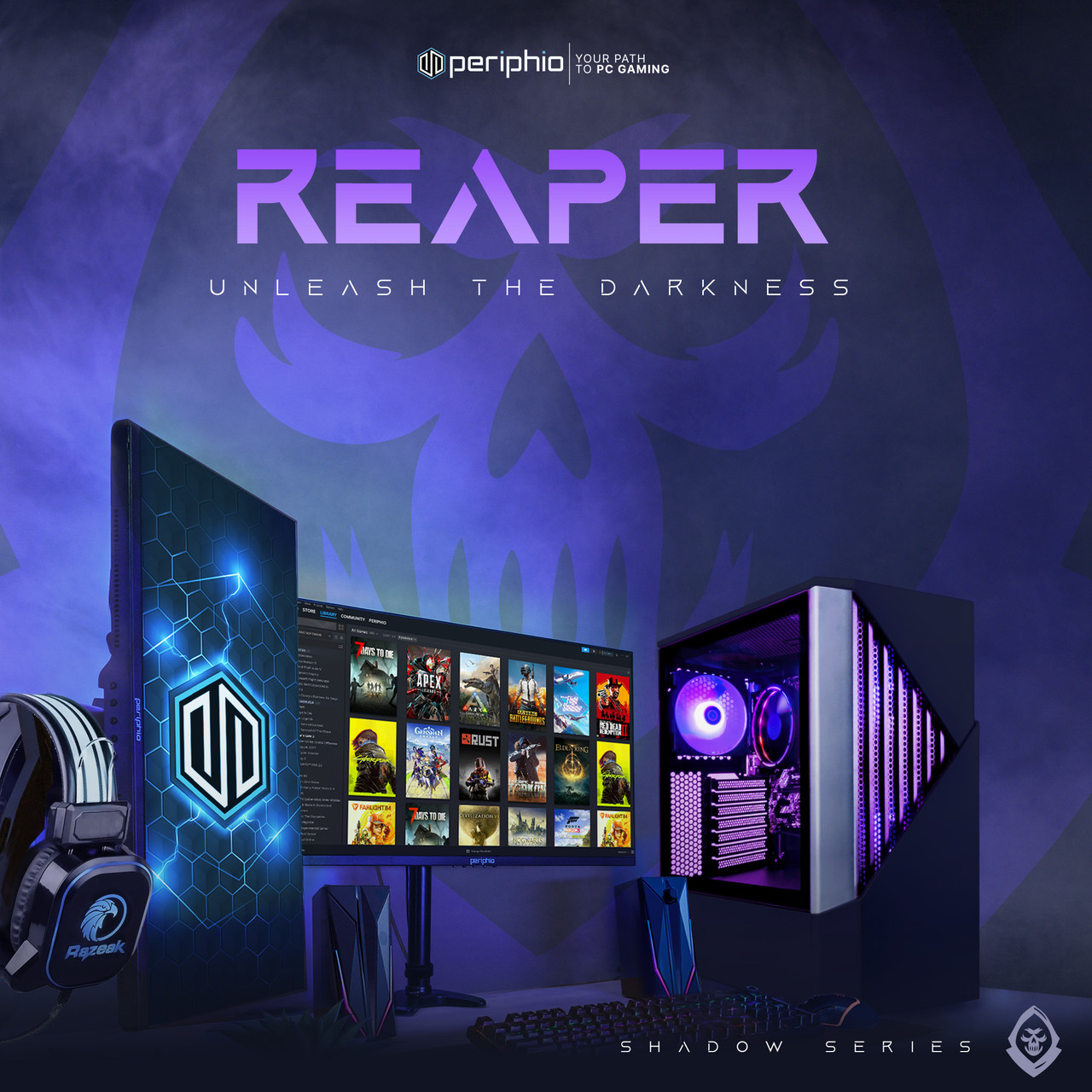 Pre Built Gaming PC under $1000 | Periphio Reaper 5700G