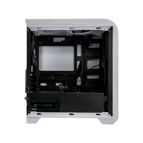Periphio Portal Mid-Tower Gaming Case | Micro ATX | 650W Power Supply ...