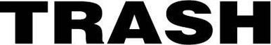 CBV-TRASH1x8 - Trash Lettering