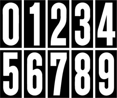 MPNWB-SET - 0-9 Magnetic Number Set